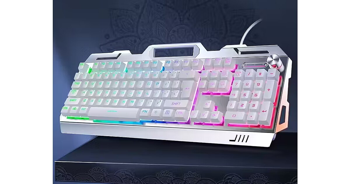 RoGer V2 Gaming Keyboard (RO-KV2-WH)
