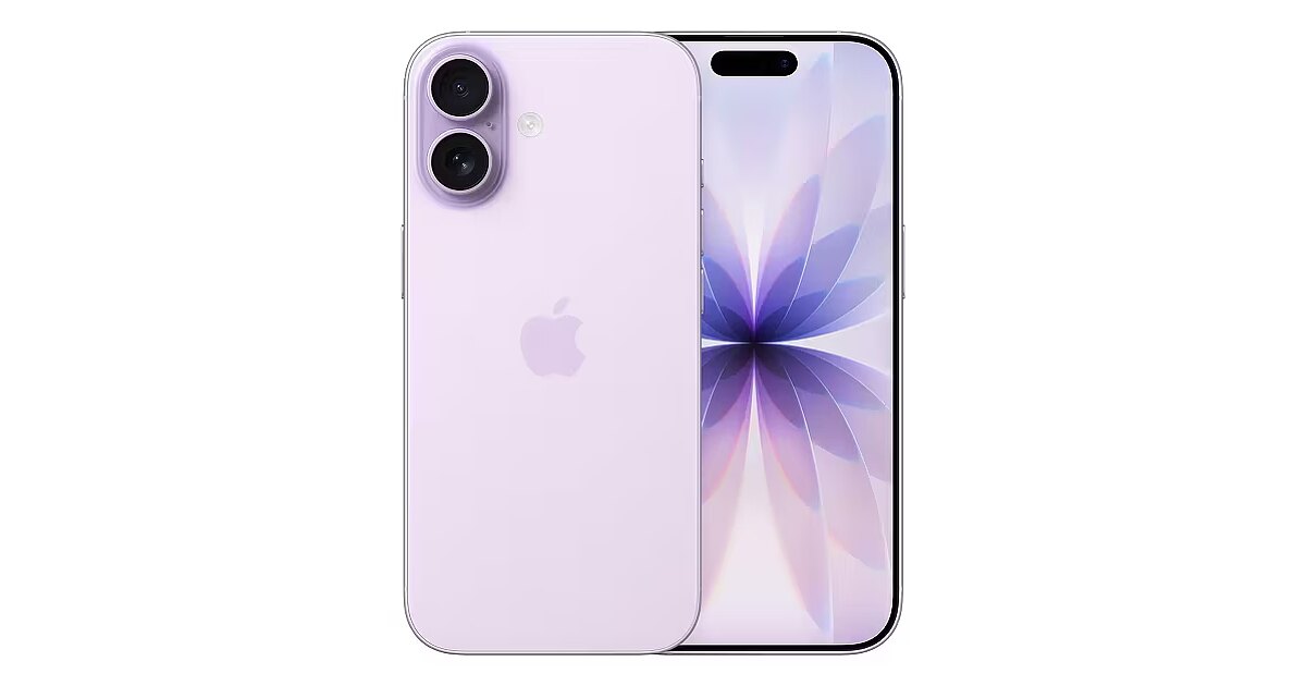 Apple iPhone 17, 256GB, Lavender (MG6M4SX/A)