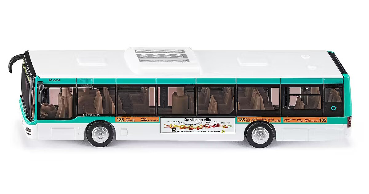 Siku INTERNATIONAL RATP city bus, model vehicle (10373400102)