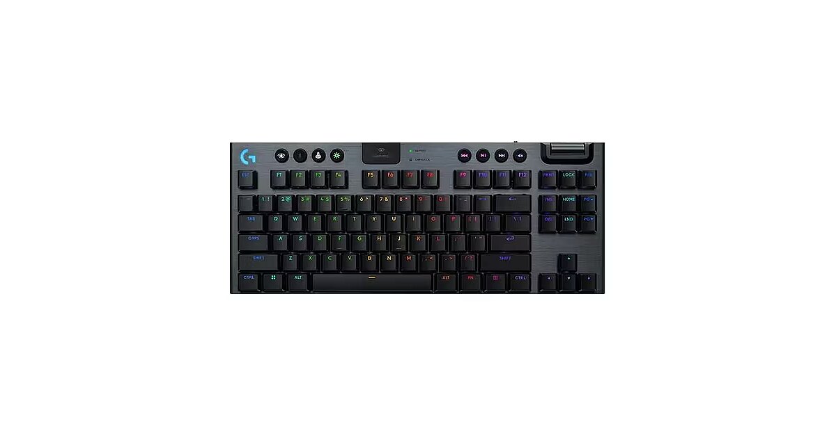 Logitech Keyboard Logitech G915 X LightSpeed TKL Clicky US (W), black ...