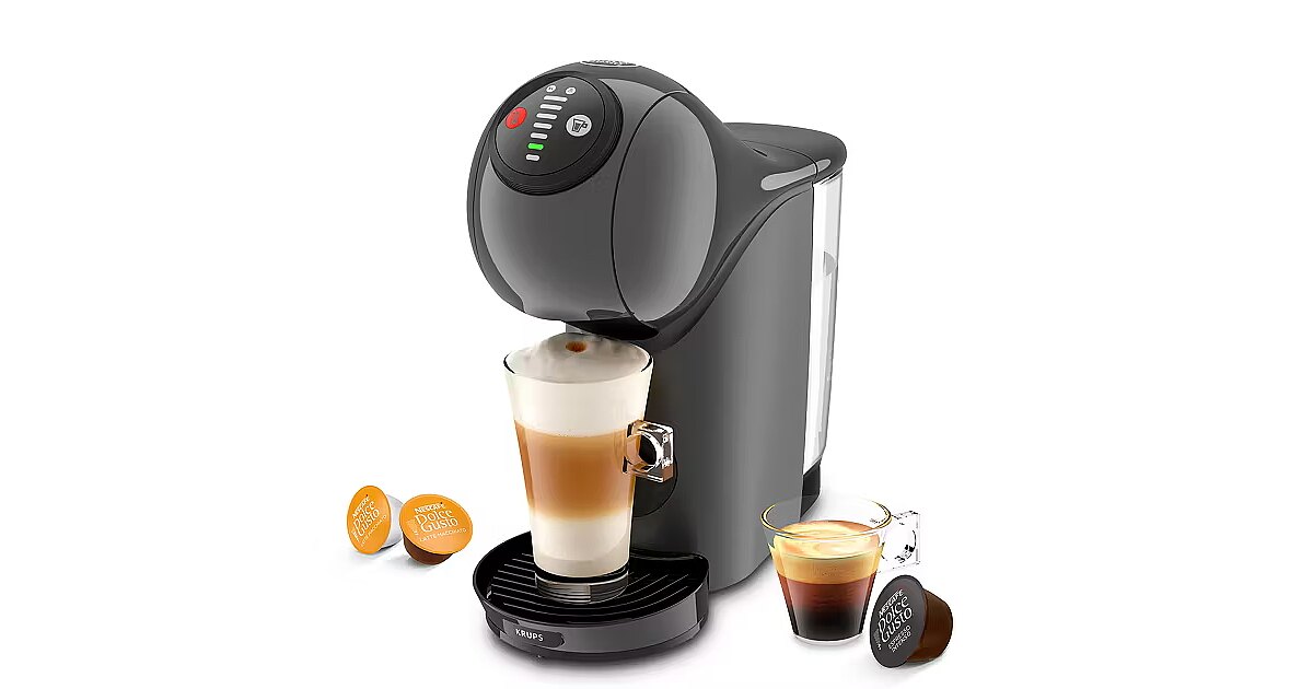 Krups NESCAFÉ Dolce Gusto Genio S, Grey (KP243B10)